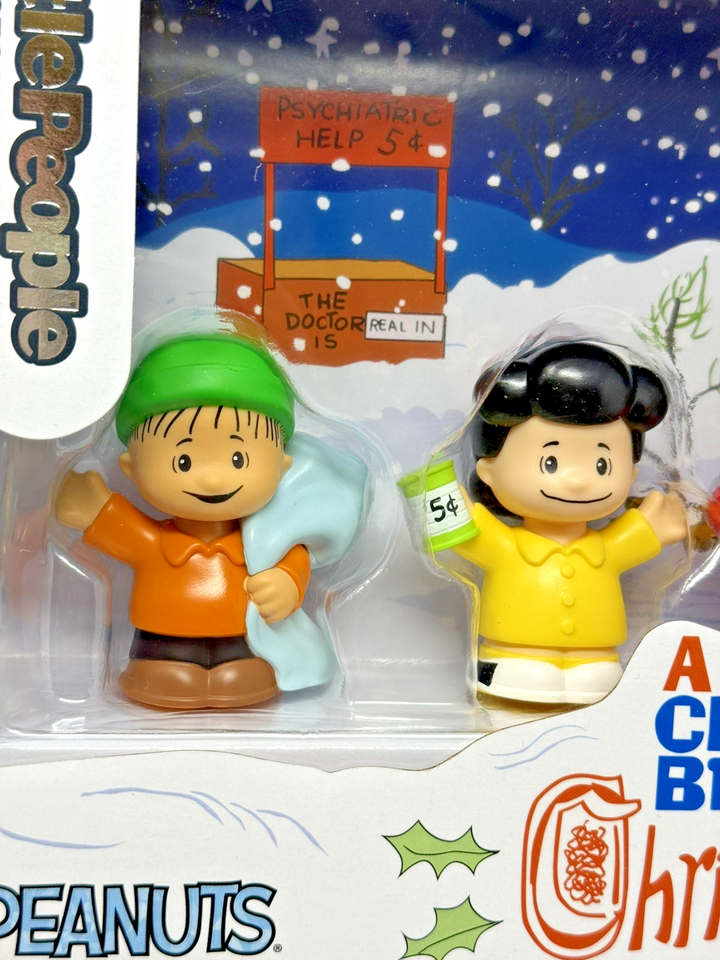 Fisher Price Little People Peanuts A Charlie Brown Christmas | eBay