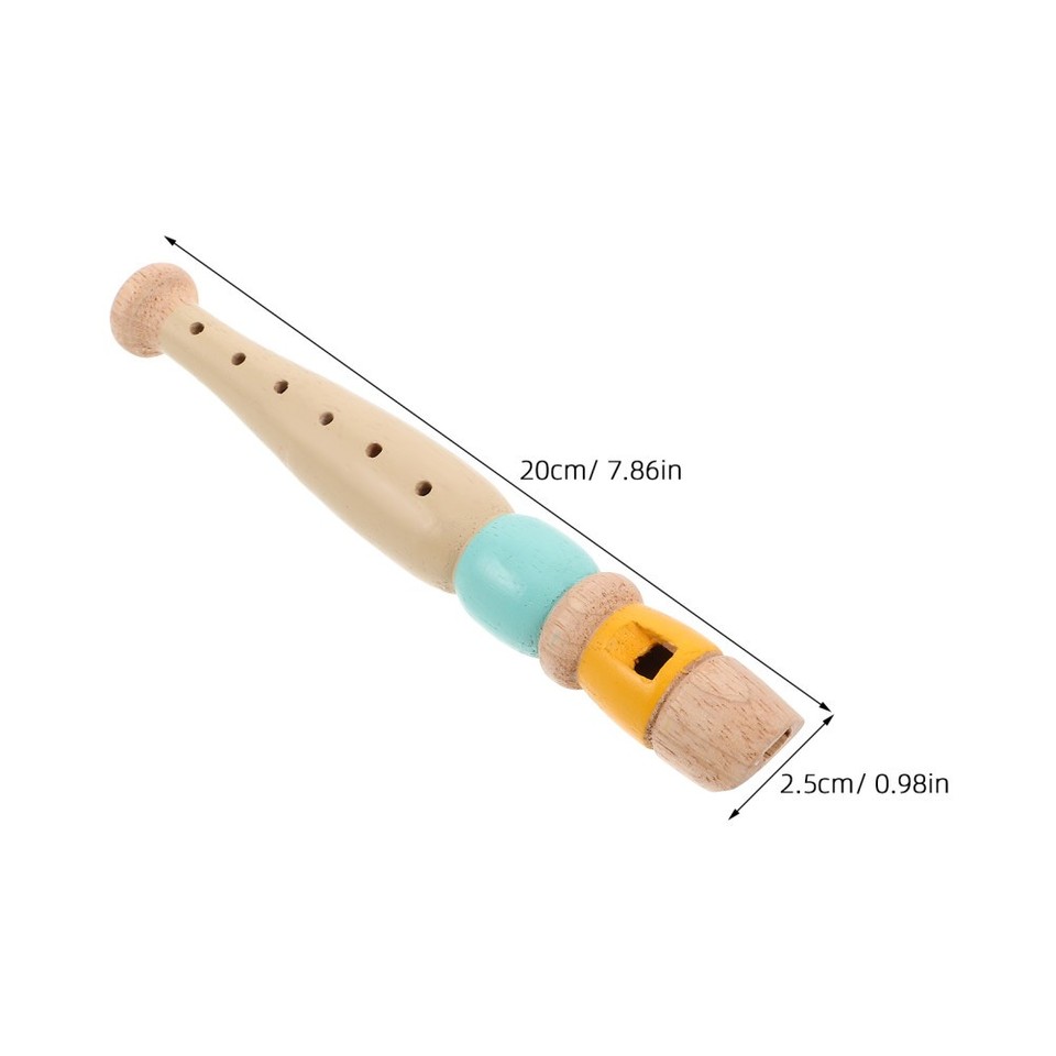 Wood Flute Kids Musical Instruments for Toddlers Children Toy Flutes ...
