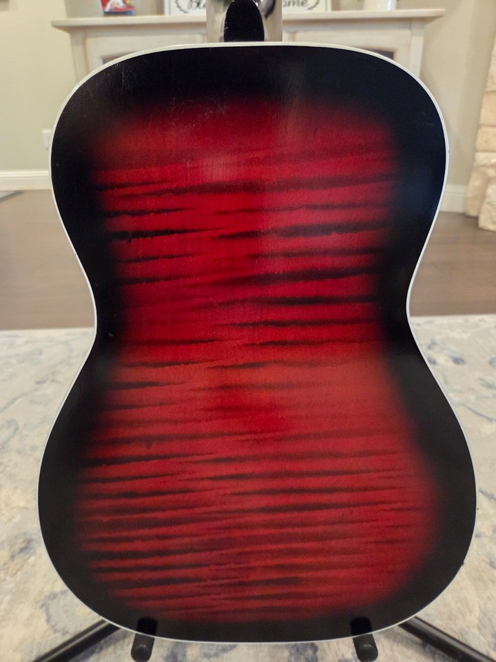 Harmony Stella Parlor Guitar made in USA 1960's with Fender Style ...