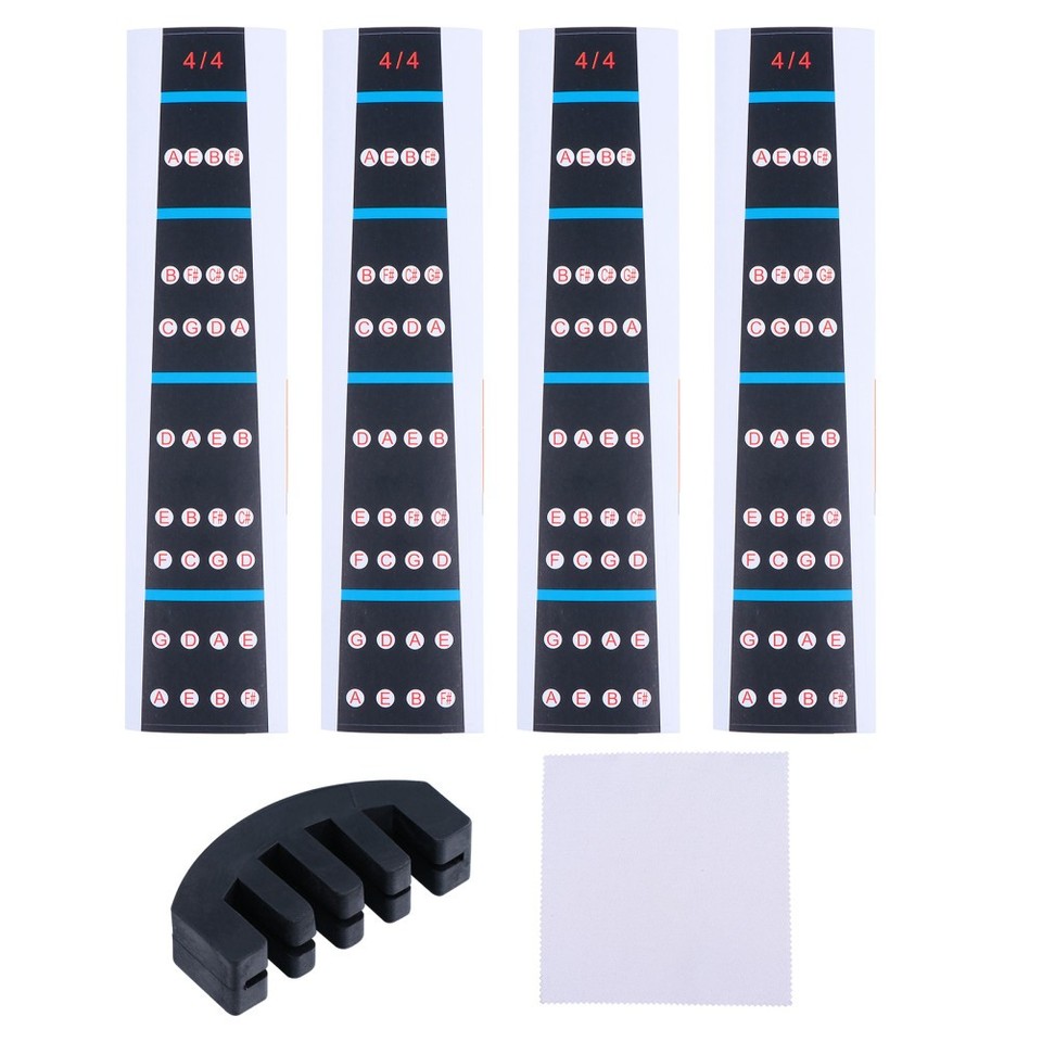 1 Set Violin Note Sticker Includes Cloth Violin Fretboard Marker Violin ...