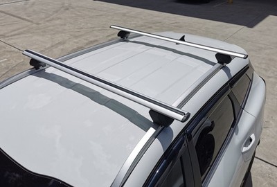 2 x Silver Cross Bars Roof Racks for Kia Sportage 2010 - 2021 Flush ...