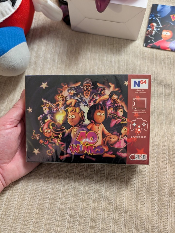 40 Winks - N64 Nintendo 64 Ultimate Kickstarter Collector's Bundle ...