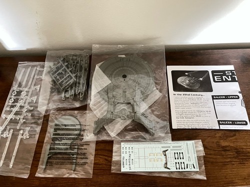 Star Trek USS Enterprise Model Kit Unbuilt Sealed | eBay