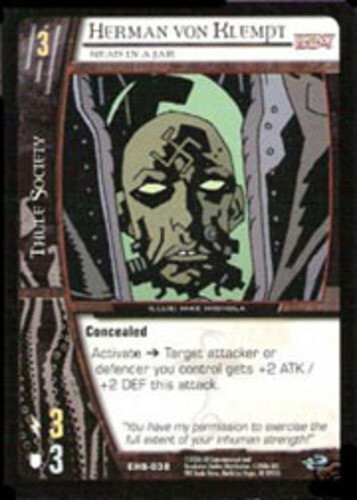 VS System: Herman von Klempt, Head in a Jar [Played] VS: Dark Horse ...