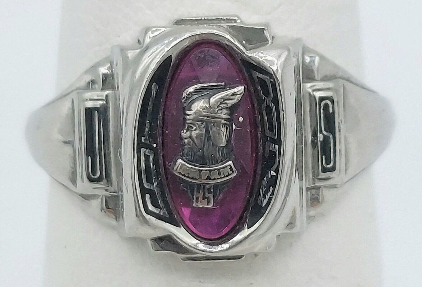 1982 Jostens Lustrium Class Ring Size 6.25 - Gem