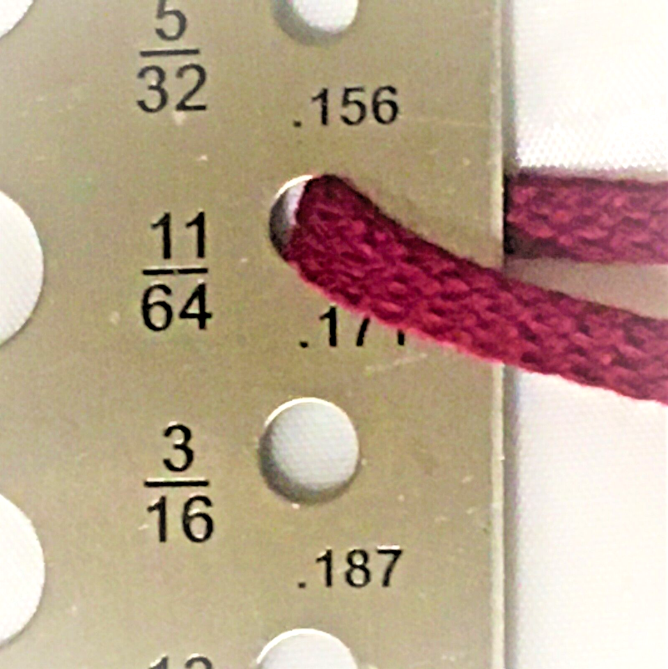 4mm Braided Cord Lacing Cord Drawstring Rope 100% Cotton Red Wine 10 ...