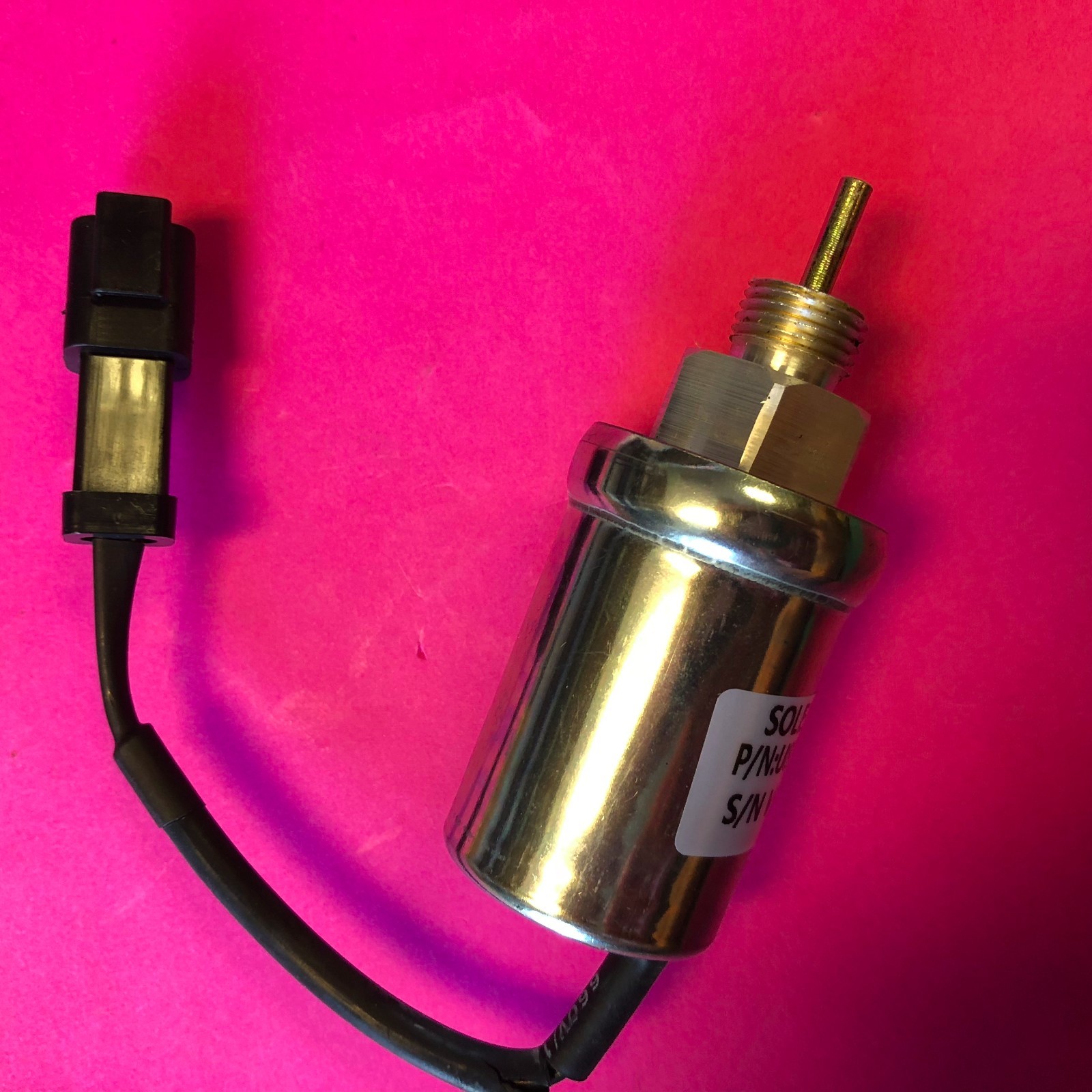 063-3002-00 Stop Shutoff Solenoid for Cat 3024C 3013C 3034 C2.2 3024 ...