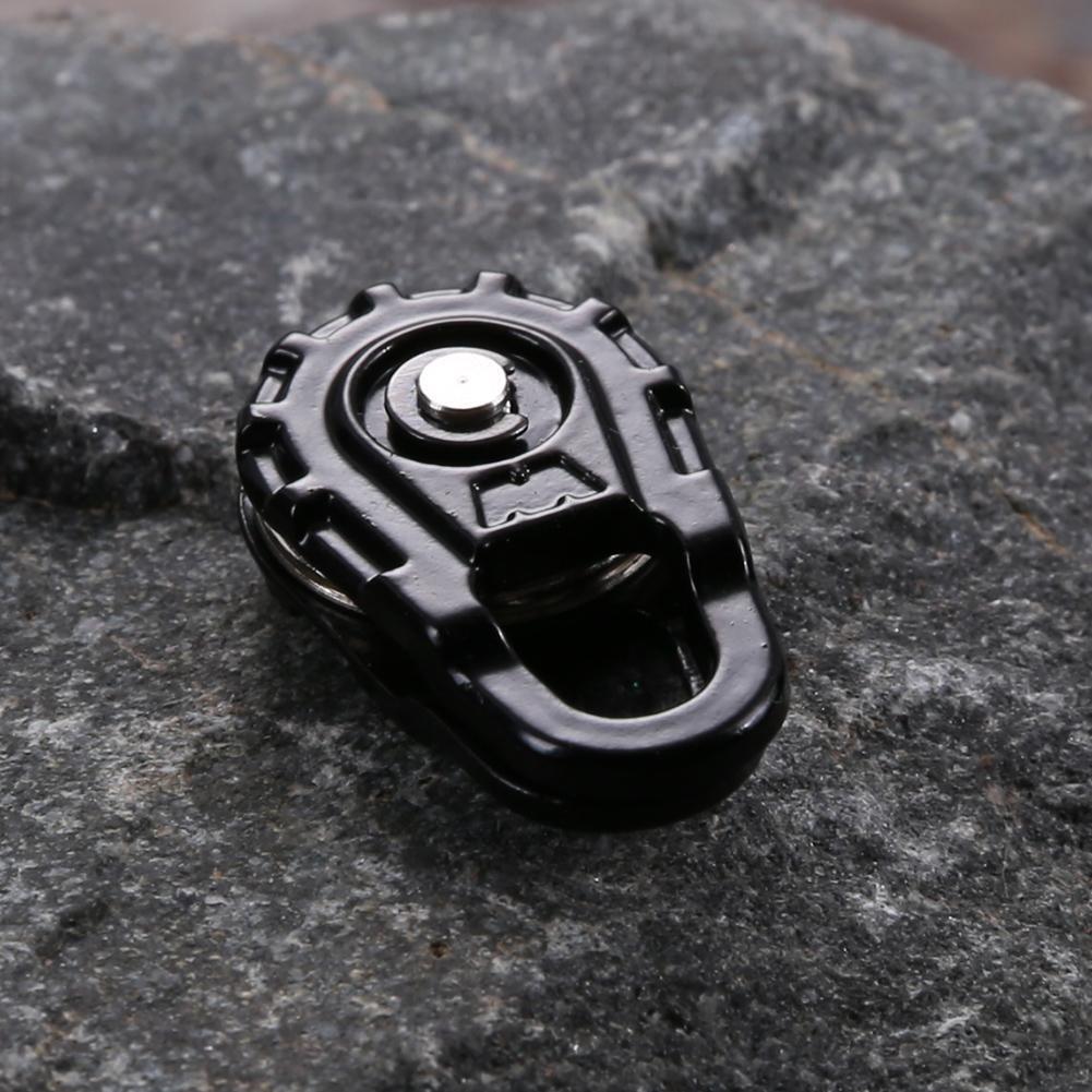 Black Tow Rope Winch Snatch Block for 1/10 RC Crawlers Axial SCX10 Car ...