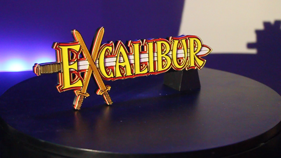 Excalibur 3D printed Logo Sign Wall Desk Shelf Art | eBay