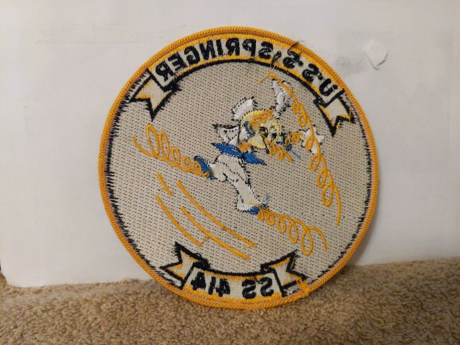 Navy Reunion Ship Patch USS Springer SS-414 5 x 5 inches | eBay