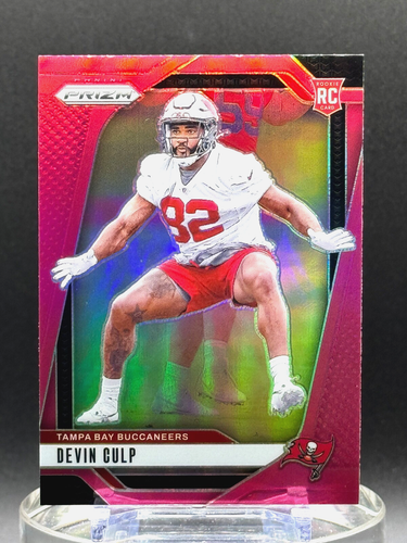 Devin Culp, RC - PINK PRIZM - 2024 Panini Prizm #326 - Tampa Bay ...