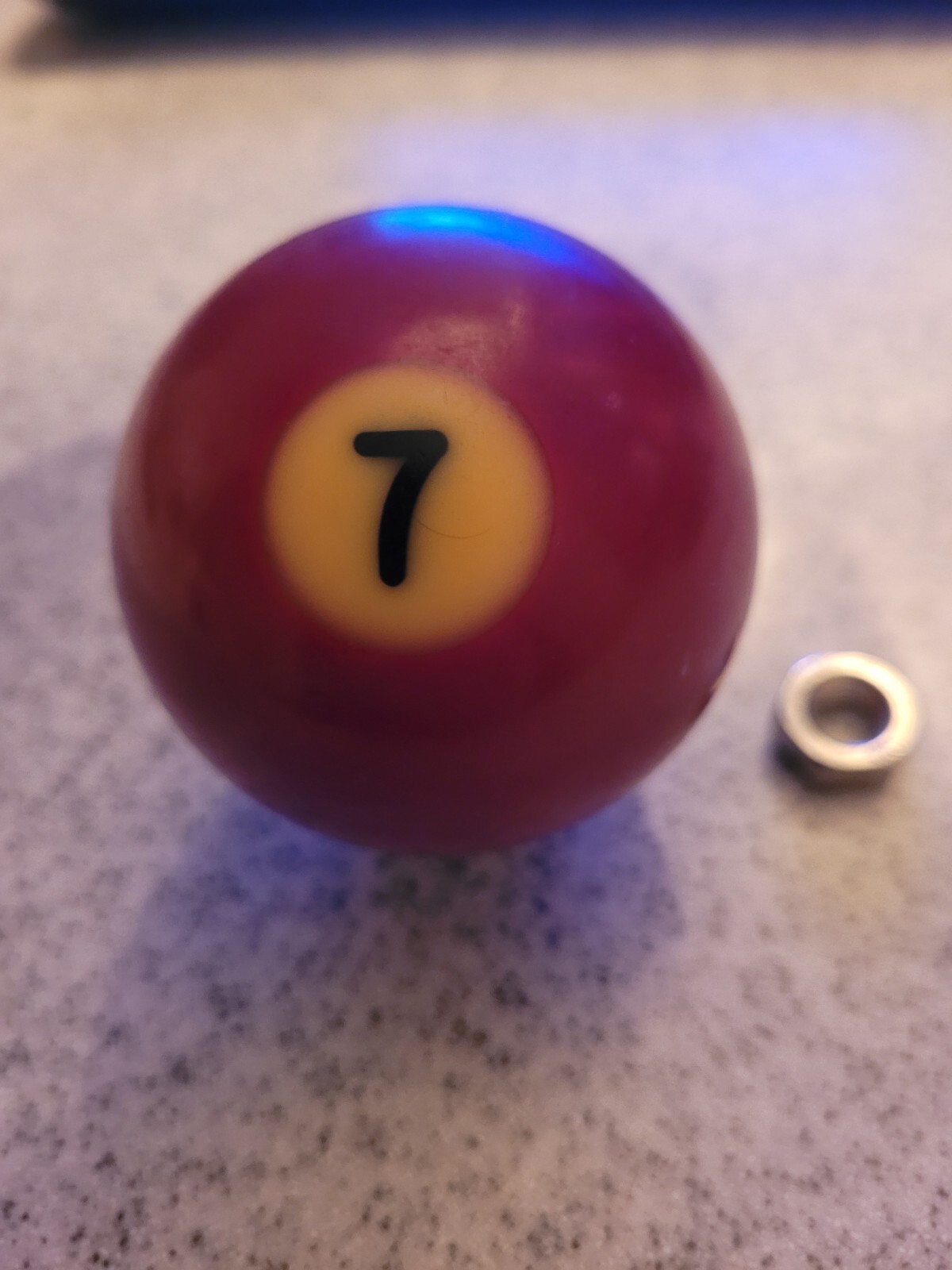 #7 Pool /Billiard ball transmission shifter knob Chevy Ford Import ...