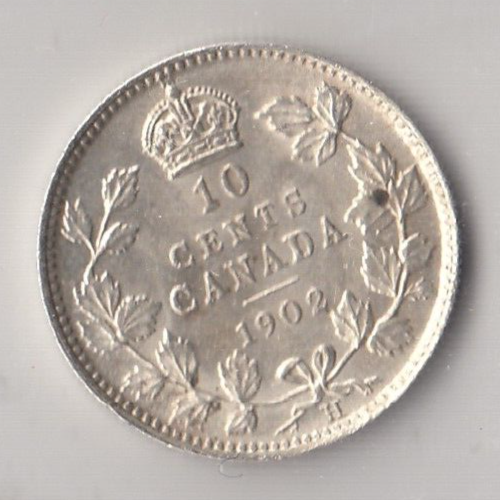 1902H Canada Ten Cent Coin ICCS MS60 - XLP 997 C1 | eBay