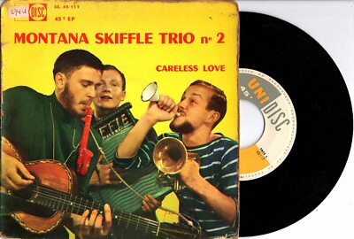 MONTANA SKIFFLE TRIO EP UNIDISC " N°2 ~ CARELESS LOVE " [FR] | eBay
