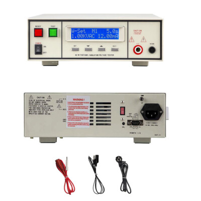 Withstand Hi-Pot Tester Program-controlled AC Voltage Test Meter 5KV ...
