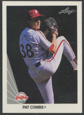 1990 Leaf #78 Pat Combs Philadelphia Phillies | eBay