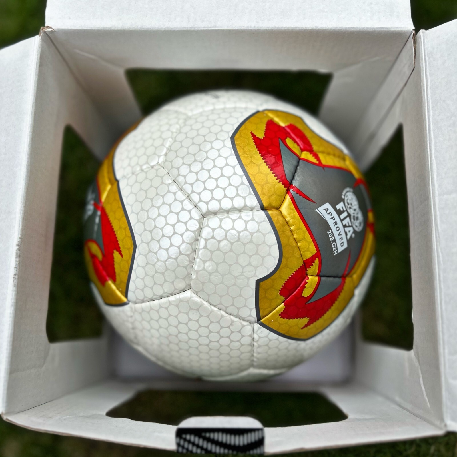 Fevernova Pearl Football Fifa World Cup 2002 Official Match Soccer Ball ...