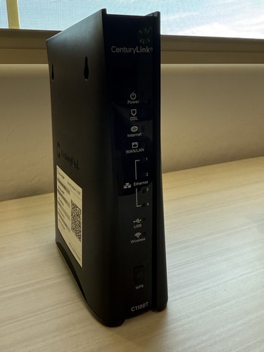 CenturyLink Technicolor C1100T DSL Modem 802.11n WiFi Wireless Router ...