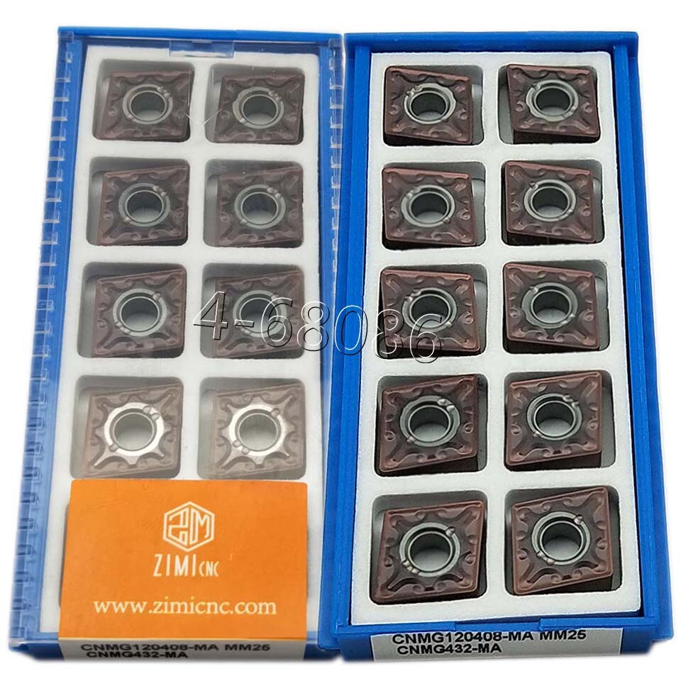 CNMG432 CNMG120408-MA Carbide insert Indexable turning insert For MCLNR ...