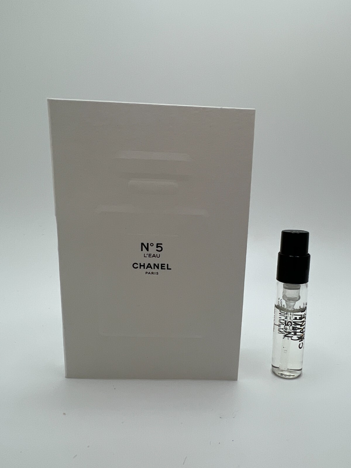 CHANEL N°5 L'EAU Eau De Toilette Sample Spray Vial 1.5ml / 0.05oz New ...