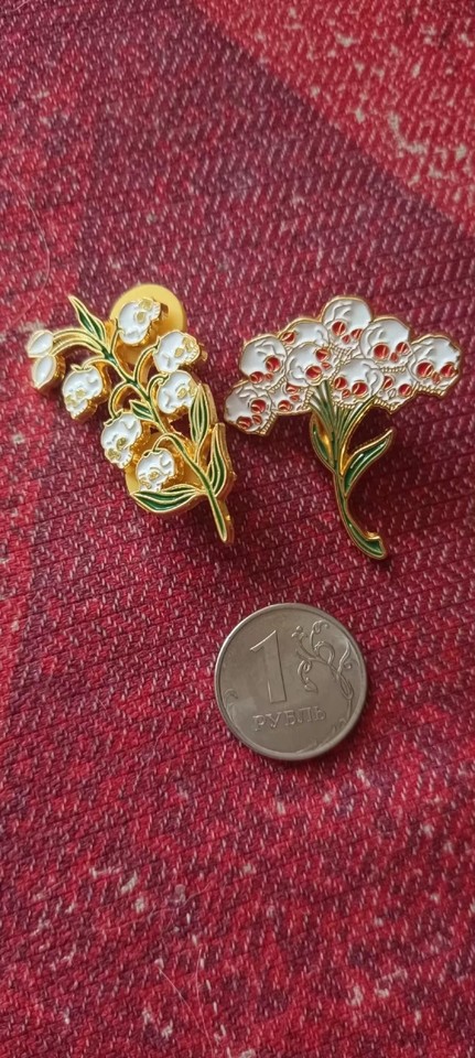Gothic Skull Flower Enamel Pin Set Dark Floral Skeleton Brooch ...