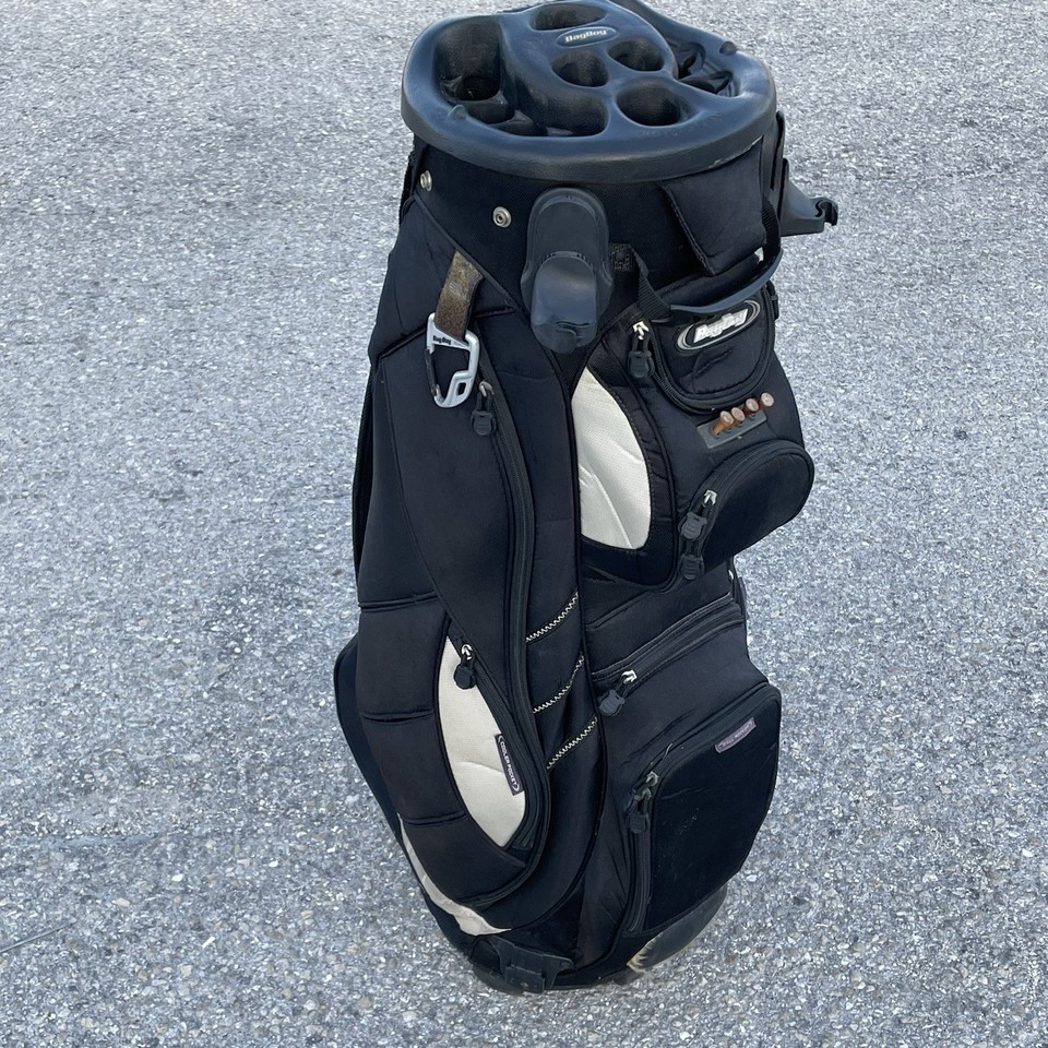 Bagboy Bag Boy Revolver Swivel System Golf Cart Bag 14 Way Dividers | eBay