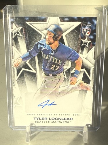 2025 Topps Series 1 Tyler Locklear Baseball Stars Autograph Auto Rookie ...