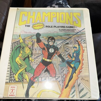 Champions The Super RPG - Multi Binder Macdonald & Peterson - Hero ...