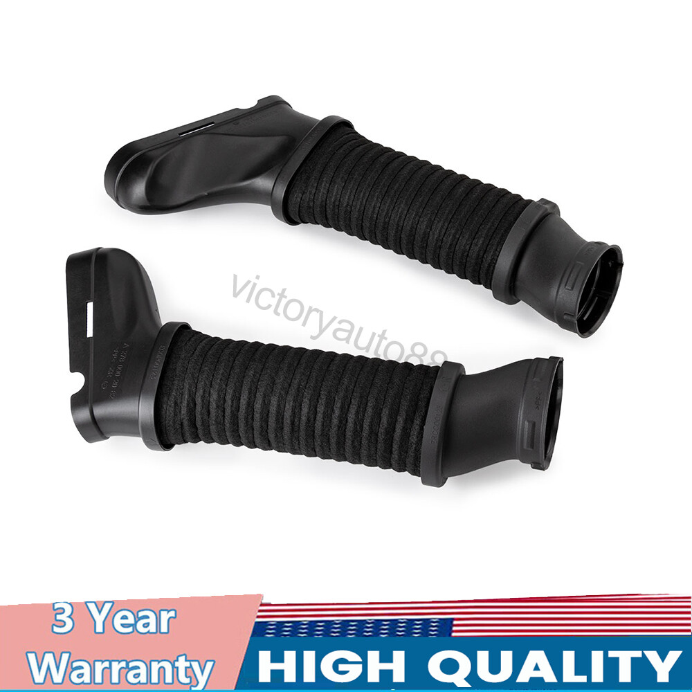 2x For Benz E550 Cls550 E63 AMG Air Cleaner intake Duct Hose LH & RH ...