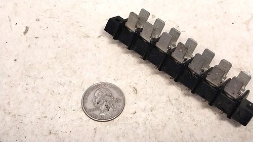 New Unused Single Row Terminal Strip / Old Vintage Ham Radio Receiver ...