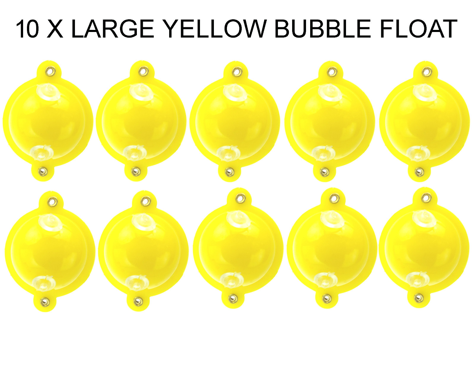 10 X Bubble Float Set. Choose Size & Colour Carp Pike Floats Sea ...