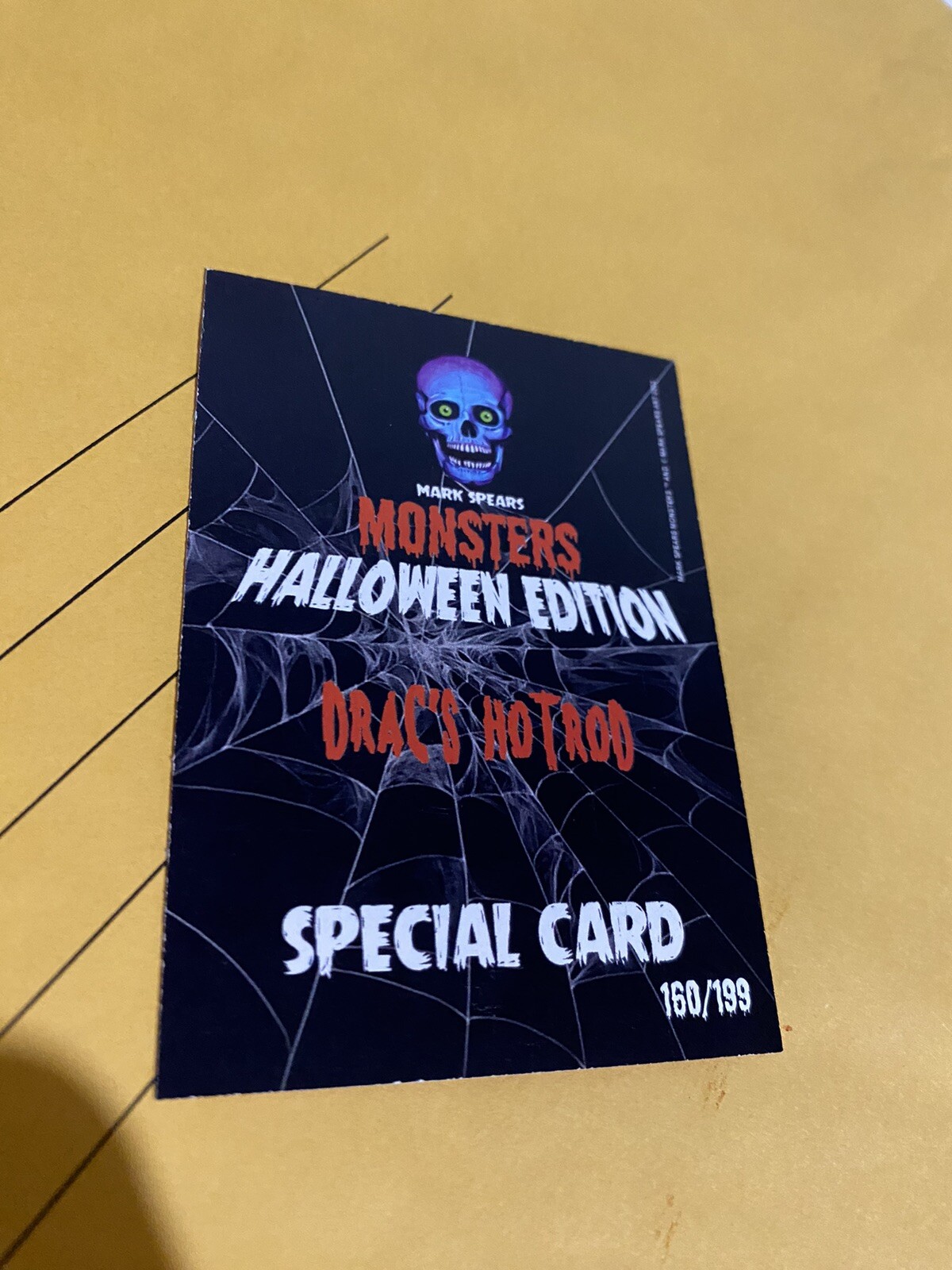 Mark Spears Monsters Drac Hotrod Kickstarter Exclusive +Concept Trading ...