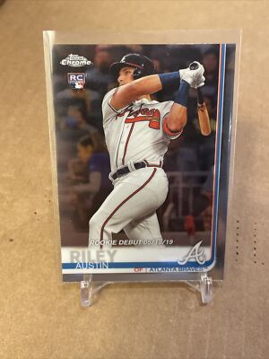 Austin Riley 2019 Topps Chrome Rookie Debut RC #61 Atlanta Braves | eBay