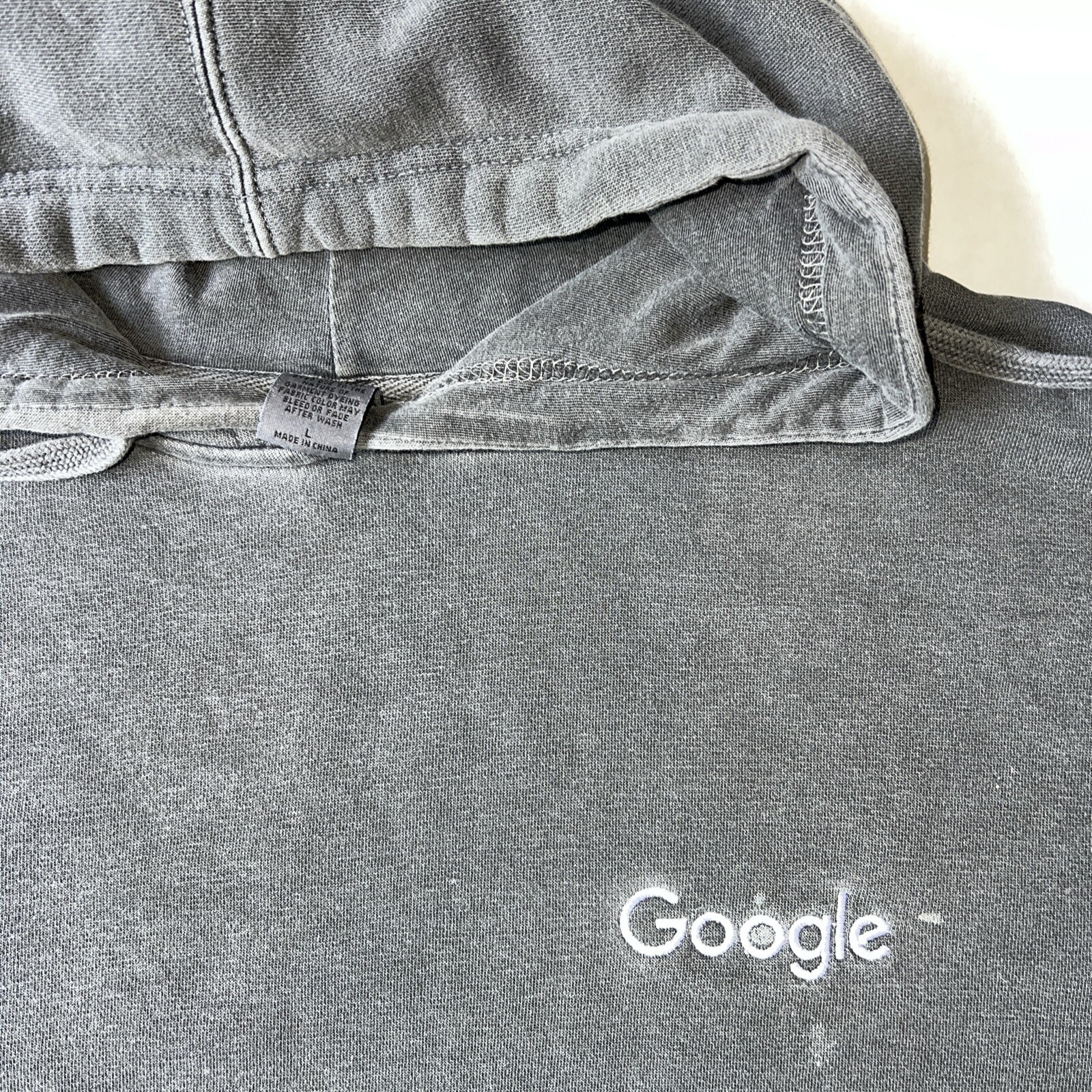 Vtg Alphabet’s GOOGLE Employee Issued Sweatshirt Hood… - Gem
