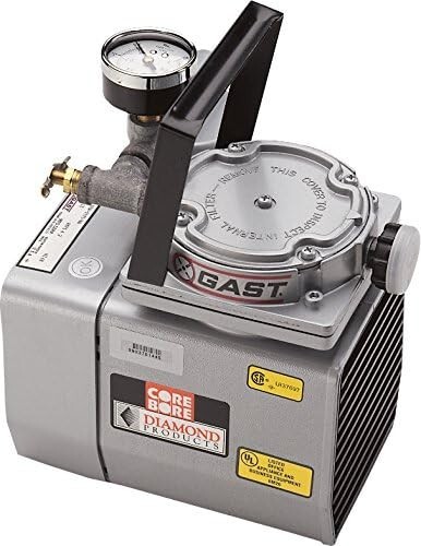 Diamond Products Core Cut 01767 Core Bore Gast Vacuum Pump with ...