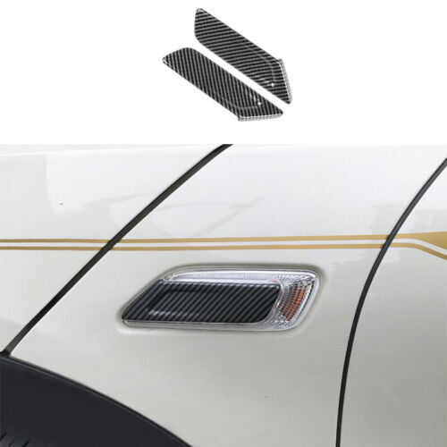 For Mini Cooper Clubman F54 Carbon Fiber Vent Cover Fender Decor Cover ...