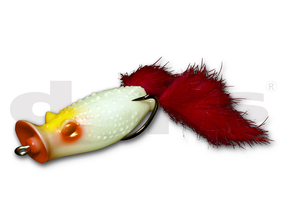Deps Buster K Hollow Body Topwater Popper Frog Lure - Select Color(s ...