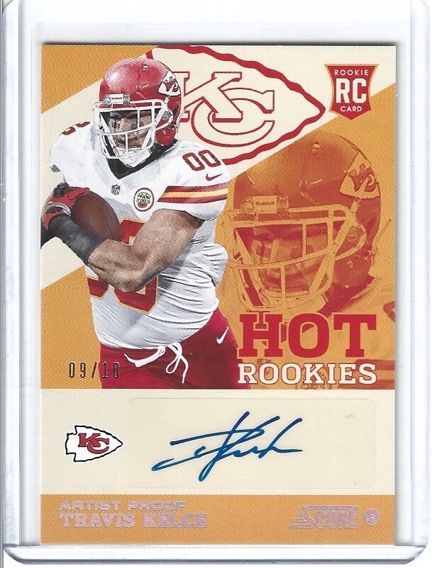 Travis Kelce Autographed Memorabilia | Signed Photo, Jersey ...