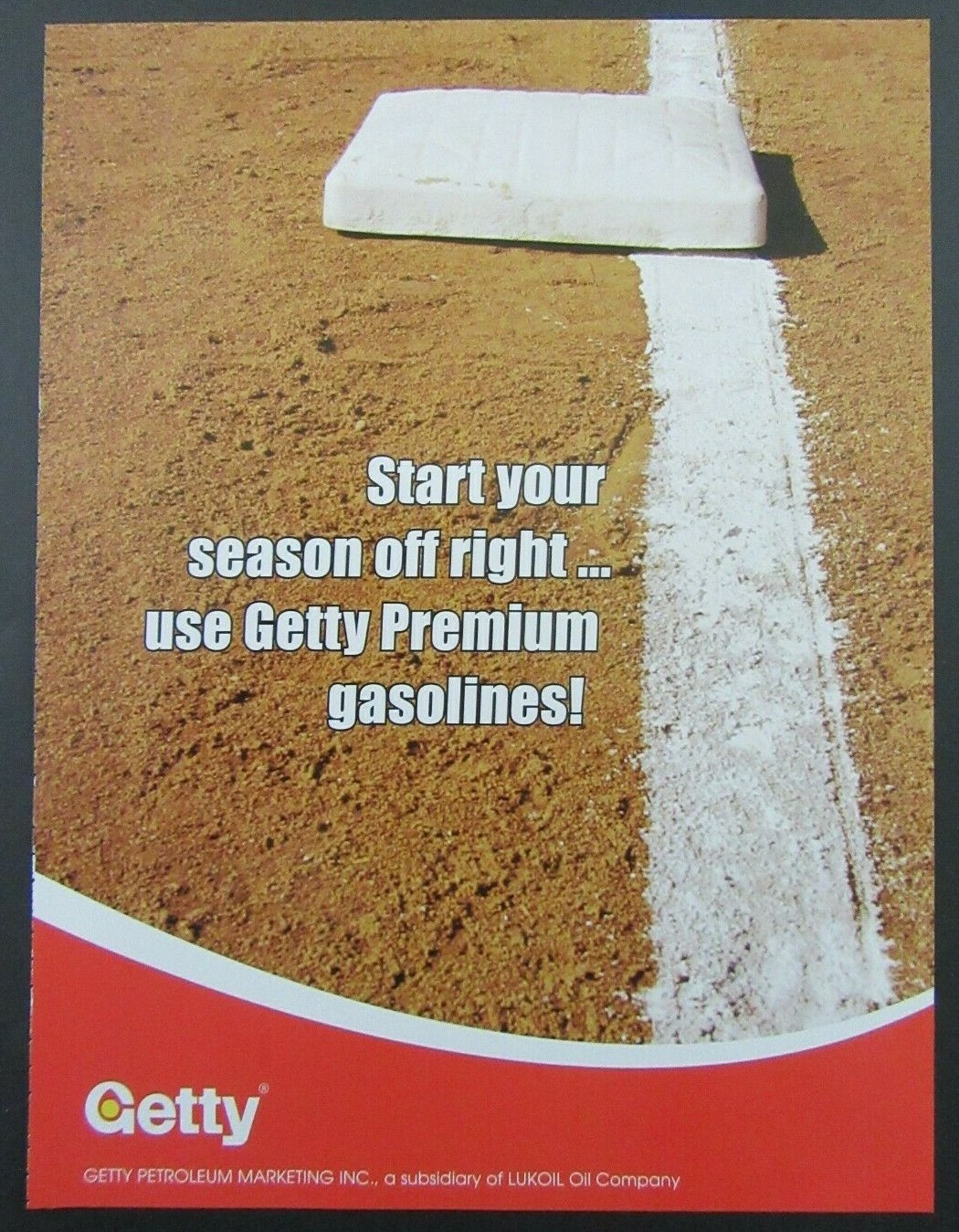 2005 GETTY Petroleum Marketing "Start Your Season With GETTY" Magazine ...