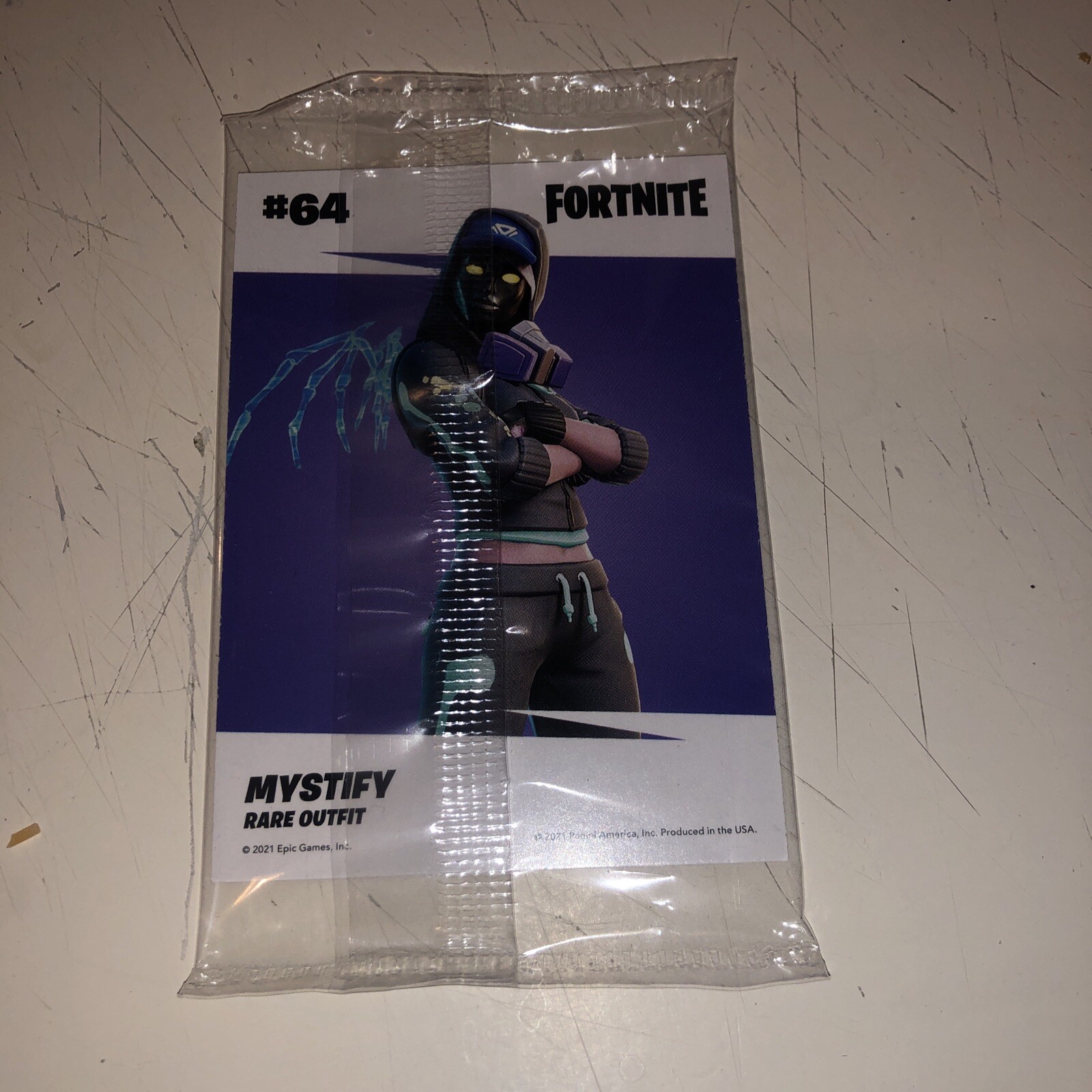 Fortnite Trading Card SERIES 3 Mystify Rare Laser foil (sealed) | eBay
