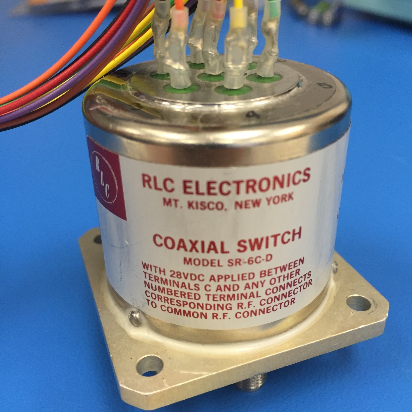 RLC Electronics Sr-6c-d RF Coaxial Switch 18 GHz for sale online | eBay