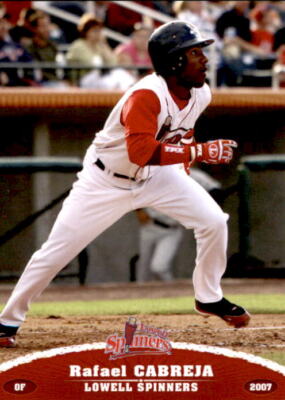 2007 Lowell Spinners Grandstand #5 Rafael Cabreja Dominican Republic DR ...