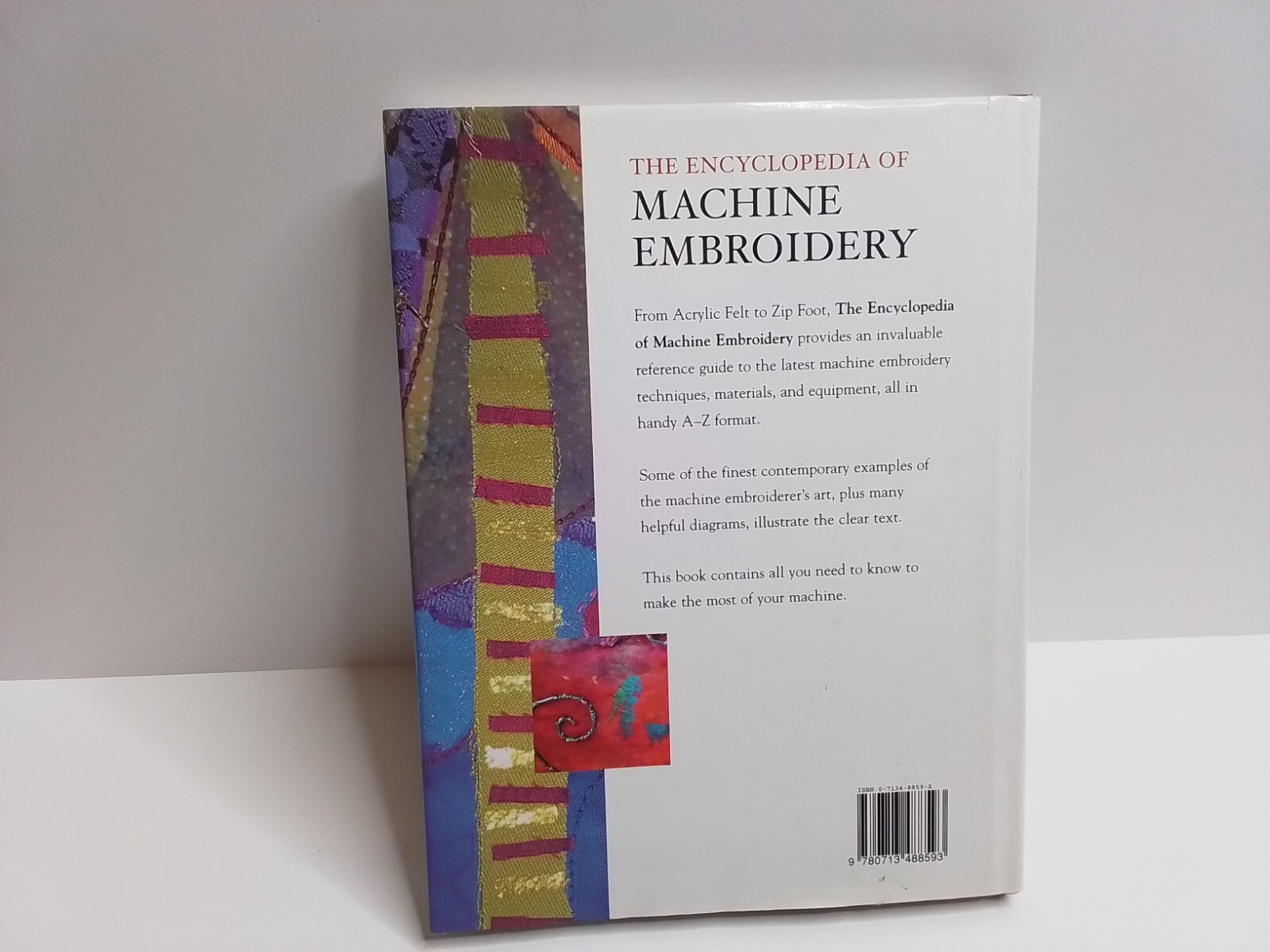 The Encyclopedia of Machine Embroidery: Val Holmes HC/DJ VGC | eBay