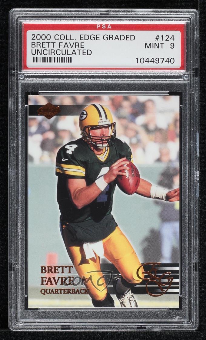 2000 Collector's Edge Graded - Uncirculated #124 Brett Favre, Brett ...