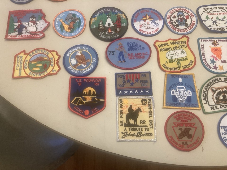 Royal Rangers Pow Wow, Expo, Winter Day Camporee, Etc. Patches 1980s ...