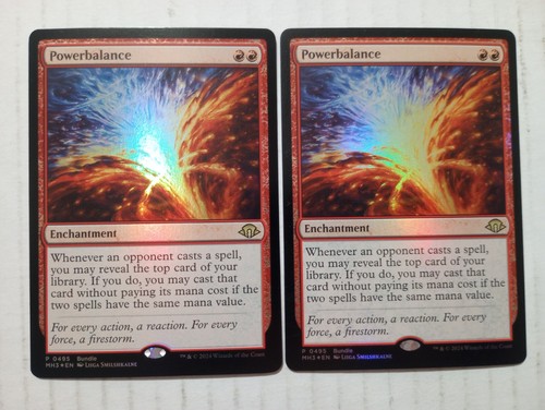 X2 Powerbalance 0495 P Bundle MH3 Foil NM MTG Enchantment Cards | eBay