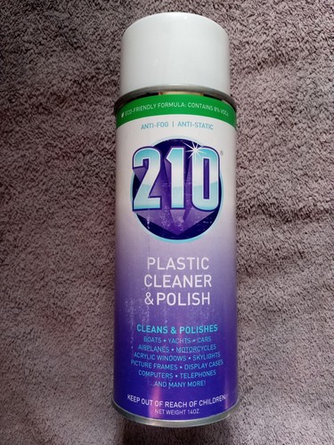14oz Plastic Cleaner and Polisher Protect Isinglass PLEXIGLAS Vinyl ...