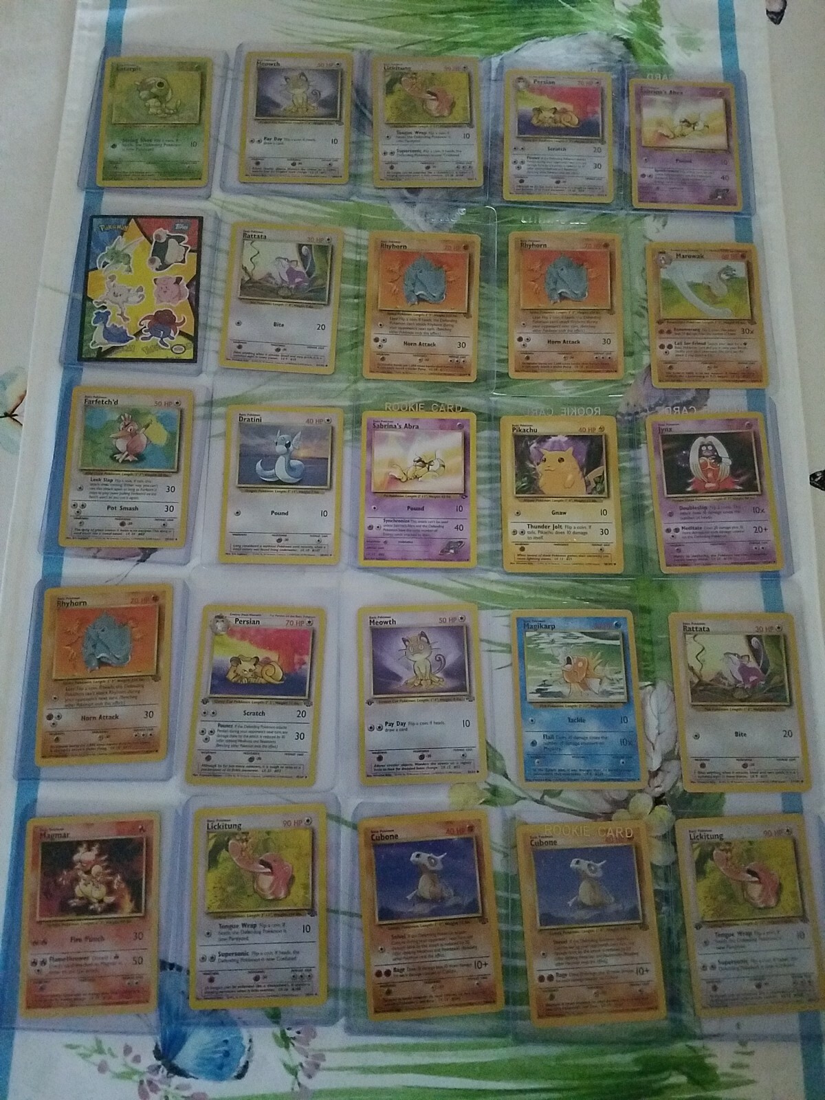 1995 Pokemon 25 Card Lot Of Rare Cards | eBay