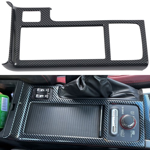 For Subaru WRX STI Carbon Style Inner Gear Shift Box Panel Cover 2015 ...