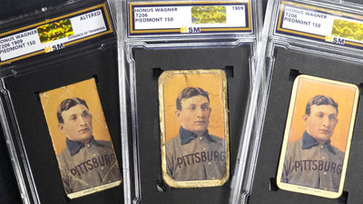 1909 T206 Honus Wagner AGED REPRINTS SET OF 3 | eBay